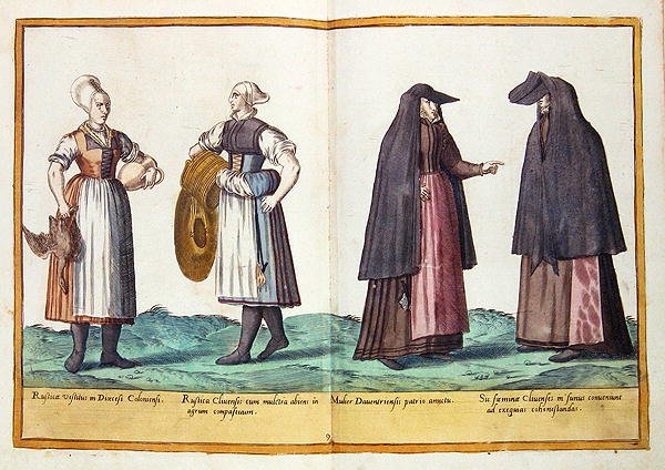 Sixteenth Century Costumes from 'Omnium Poene Gentium Imagines'