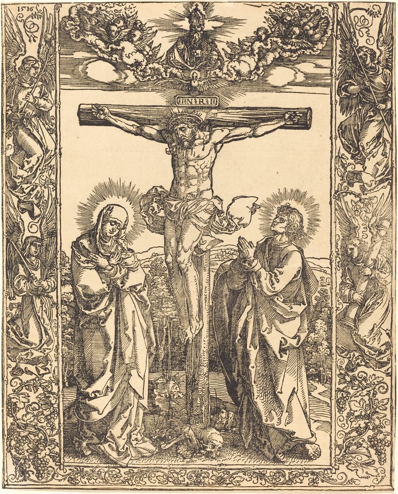 Christ on the Cross by Albrecht Dürer: Buy fine art print