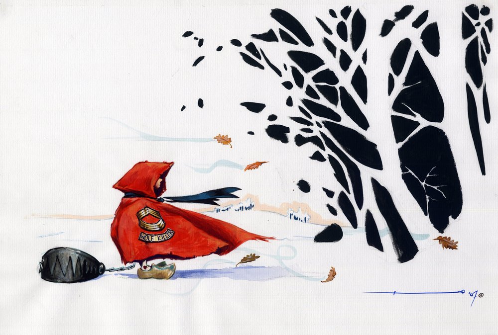 Fable of the Little Red Riding Hood by Charles Perrault: the Red Riding ...