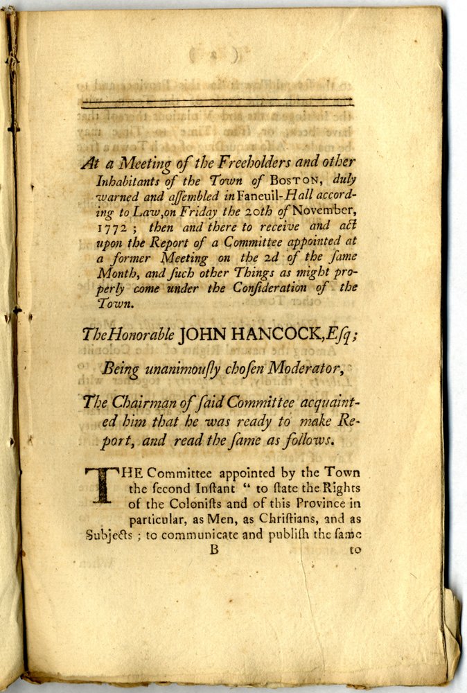 The Boston Pamphlet: The Votes and Proceedings of the Freeholders and ...