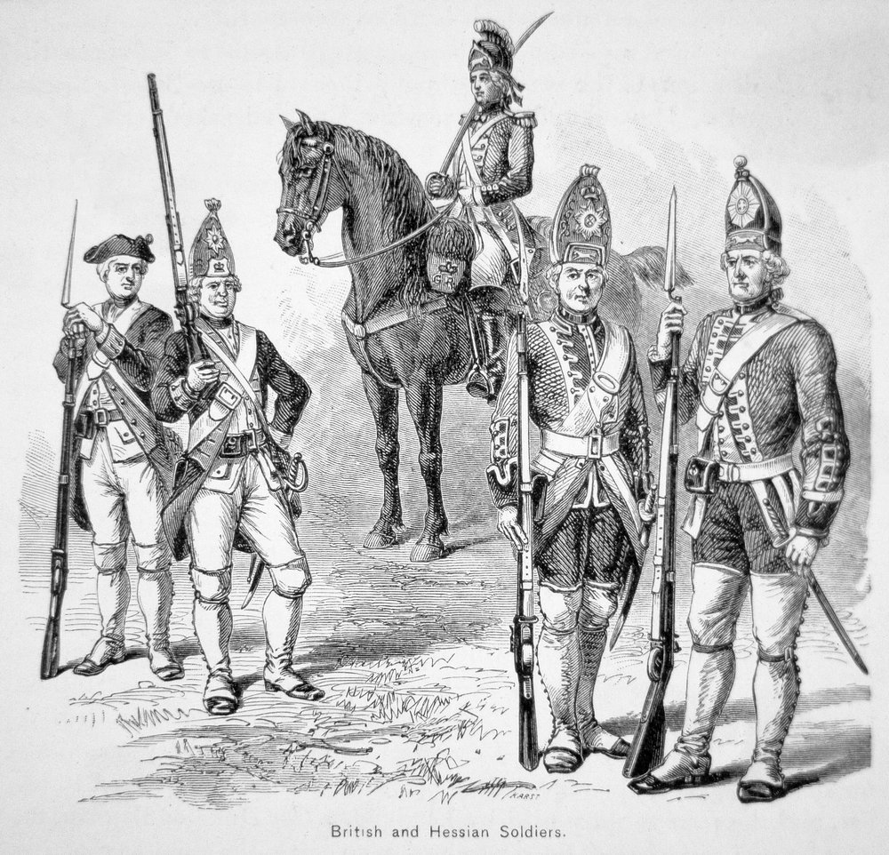 Hessian Soldiers Uniforms