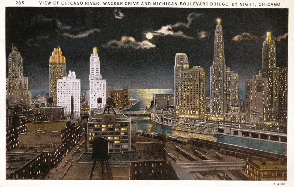 Vintage Chicago Postcards Chicago Postcards | Zazzle UK
