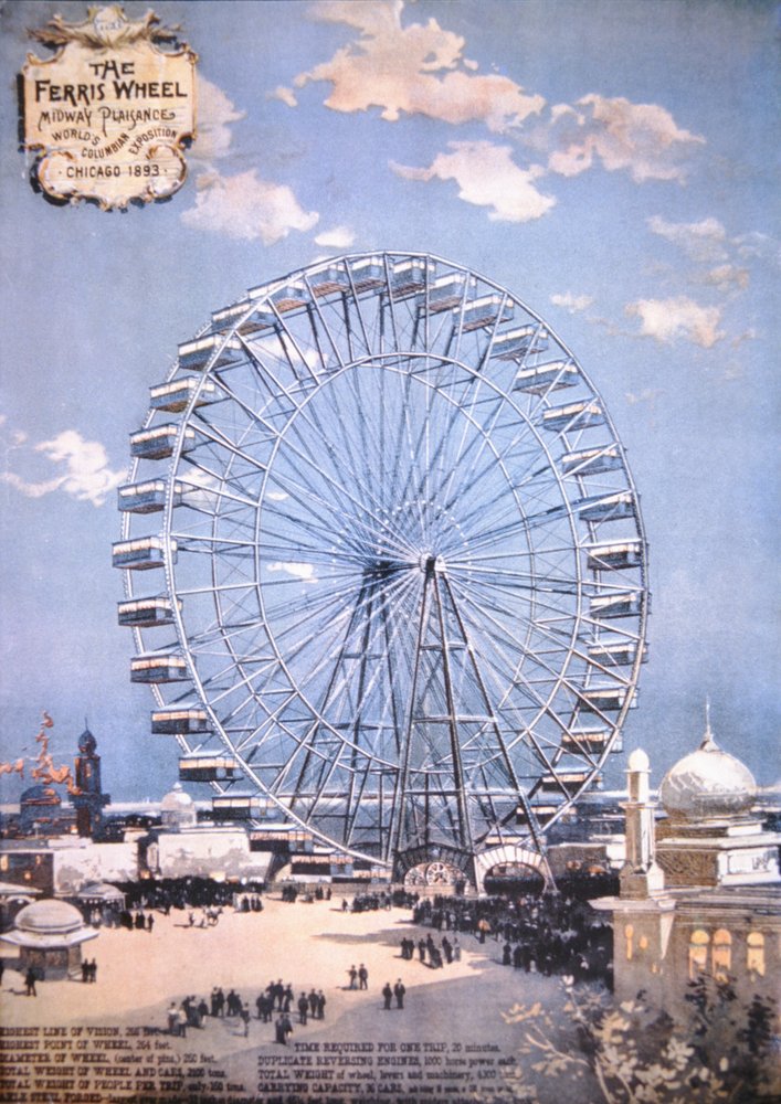 Worlds Columbian Exposition 1893 Midway World's Columbian Exposition
