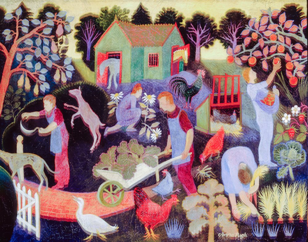 A Day in the Country by Anna Pugh: Premium art reproduction