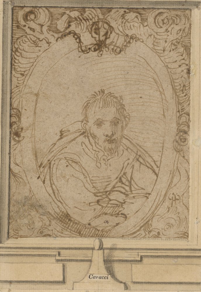 Self Portrait by Annibale Carracci: Buy fine art print