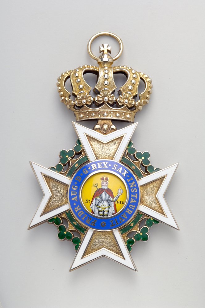 Kingdom of Saxony - Military Order of Saint Henry: Insignia of the ...