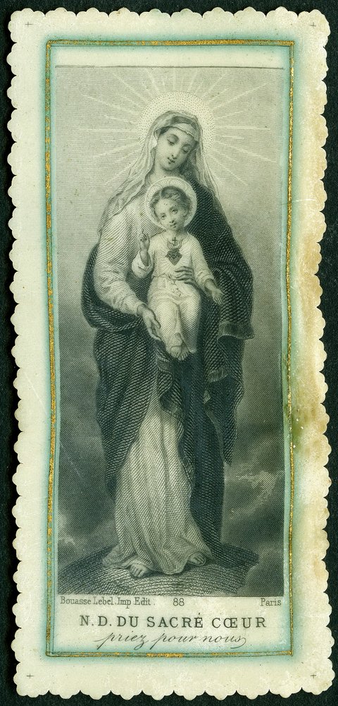 Our Lady of the Sacred Heart (engraving)