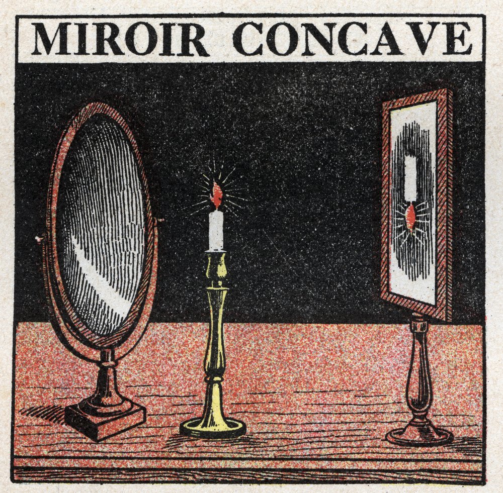 concave light reflection