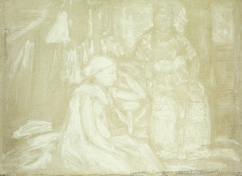 Two Seated Figures by Armando Reverón: Buy fine art print