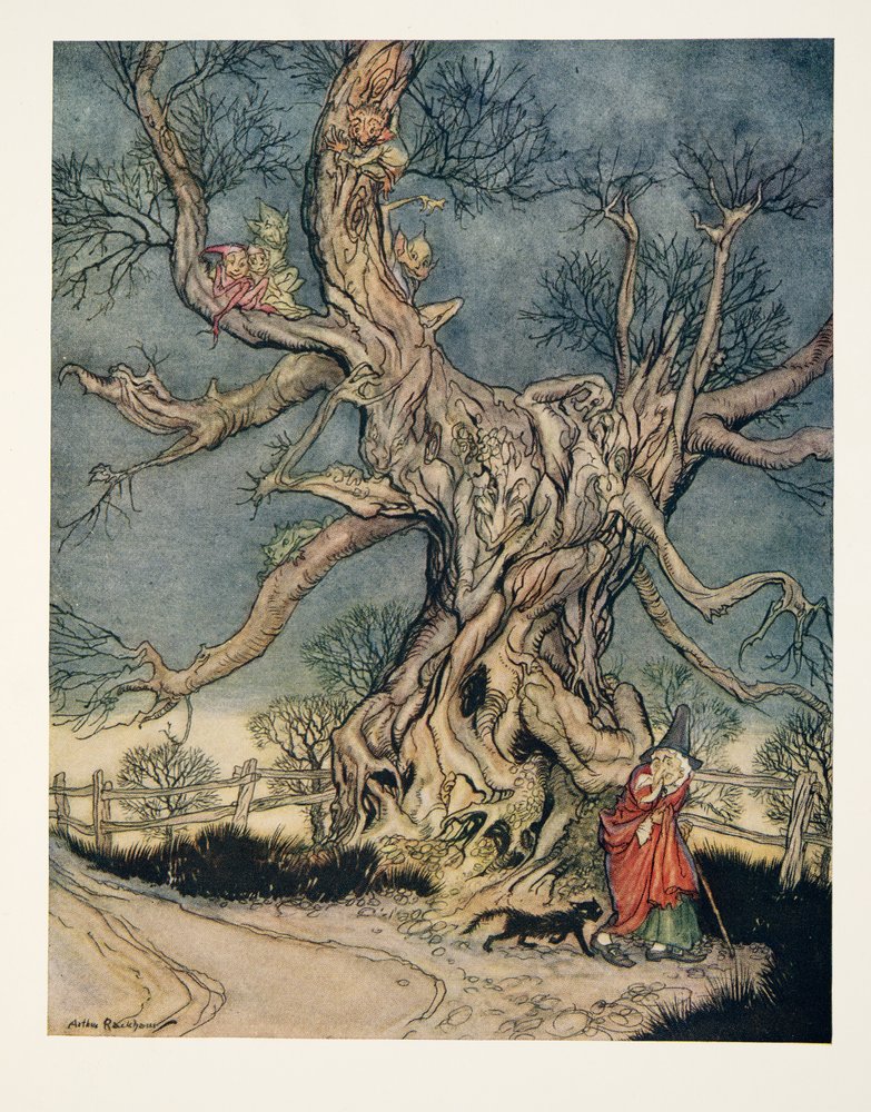 arthur rackham trees