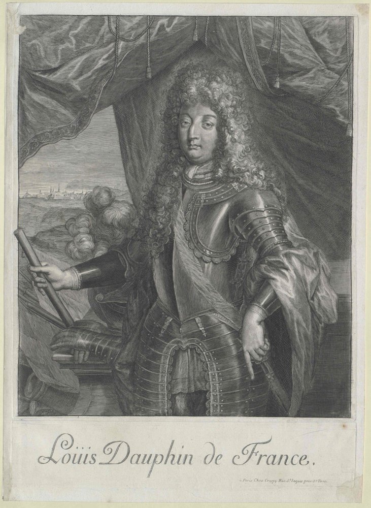 Prince Louis of France by Artist Unknown: Fine art print