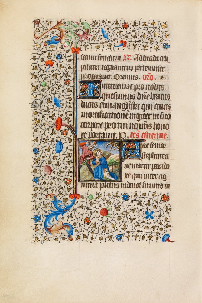 The Stoning of Saint Stephen by Bedford Master