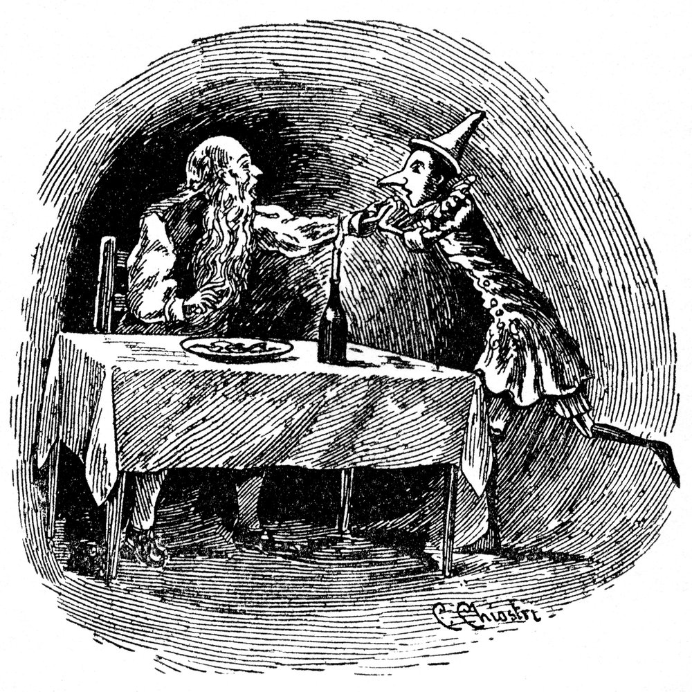 Illustration of Pinocchio by Carlo Chiostri, one of the first Italian ...