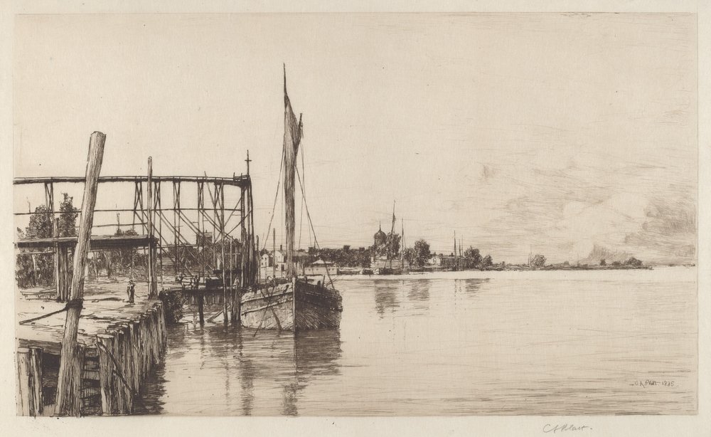 Connecticut River by Charles A. Platt: Buy fine art print
