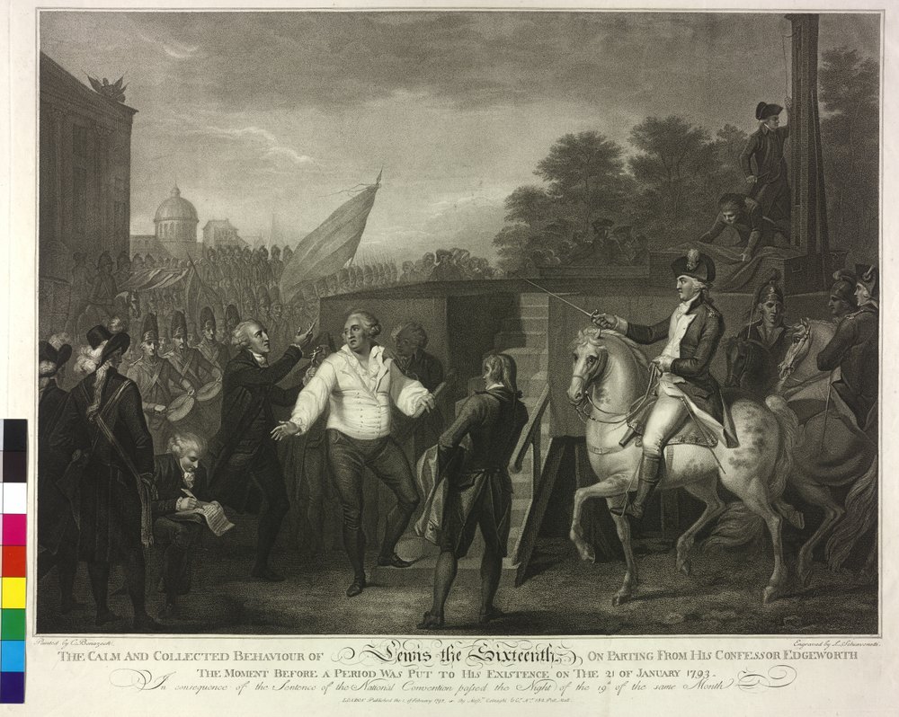 King of France Louis XVI by Charles Benazech