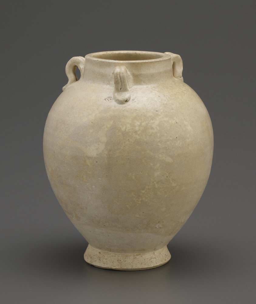 Jar with Three Loop Handles by Chinese School