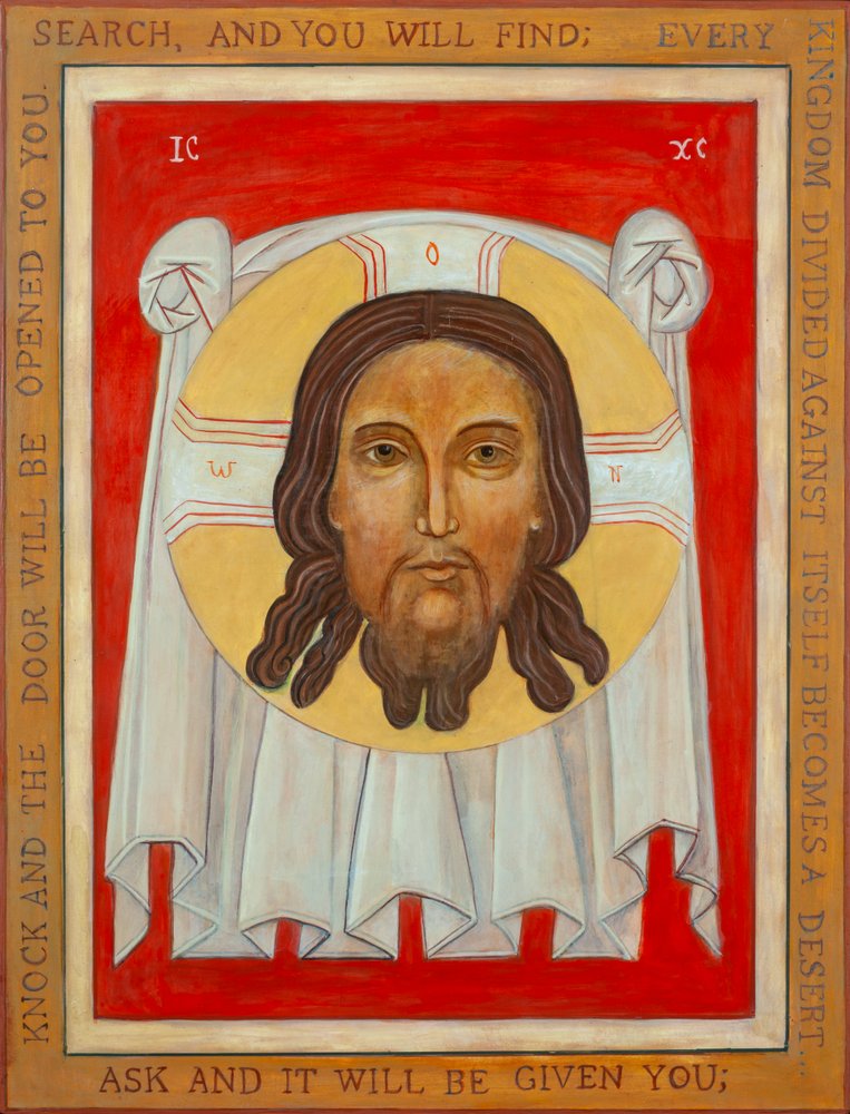The Holy Face Icon by Christine Hales: Buy fine art print