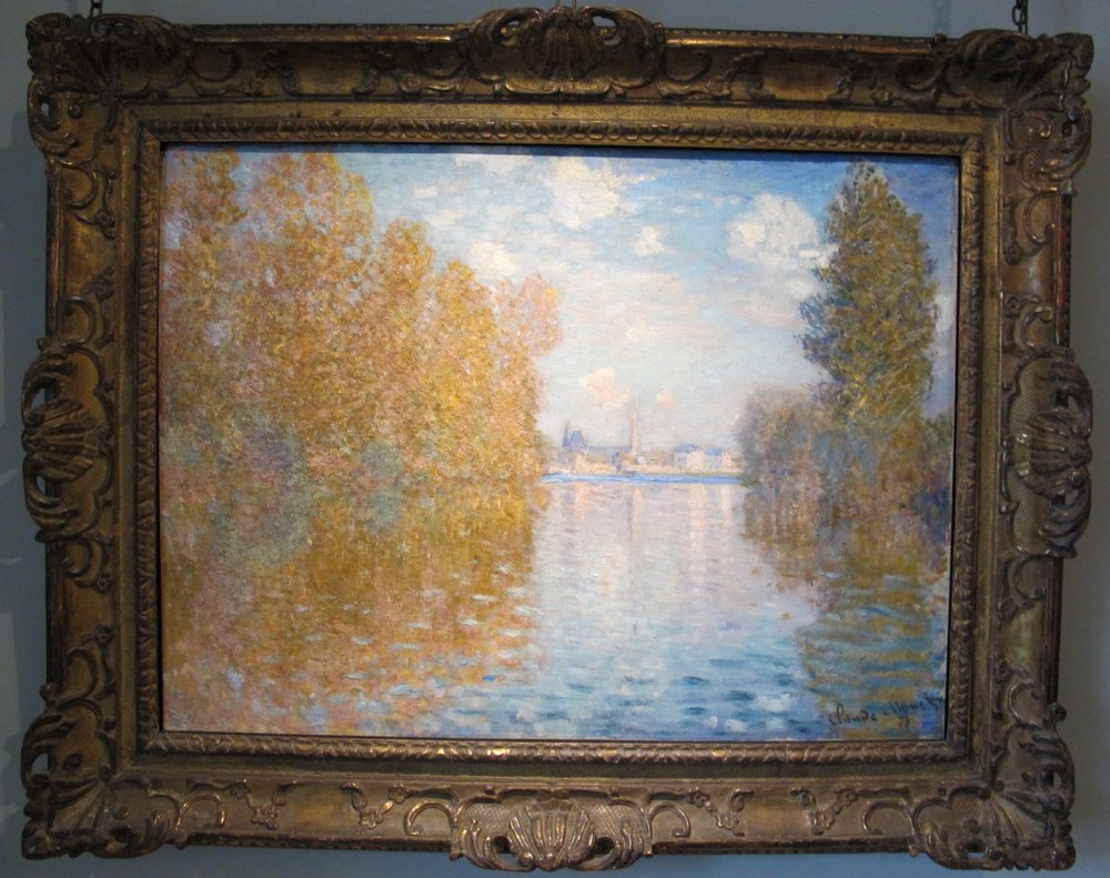 Autumn Effect at Argenteuil by Claude Monet
