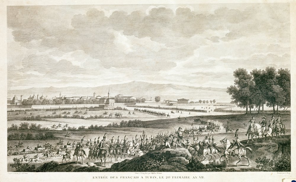 Entry of French Soldiers into Turin, c.1796