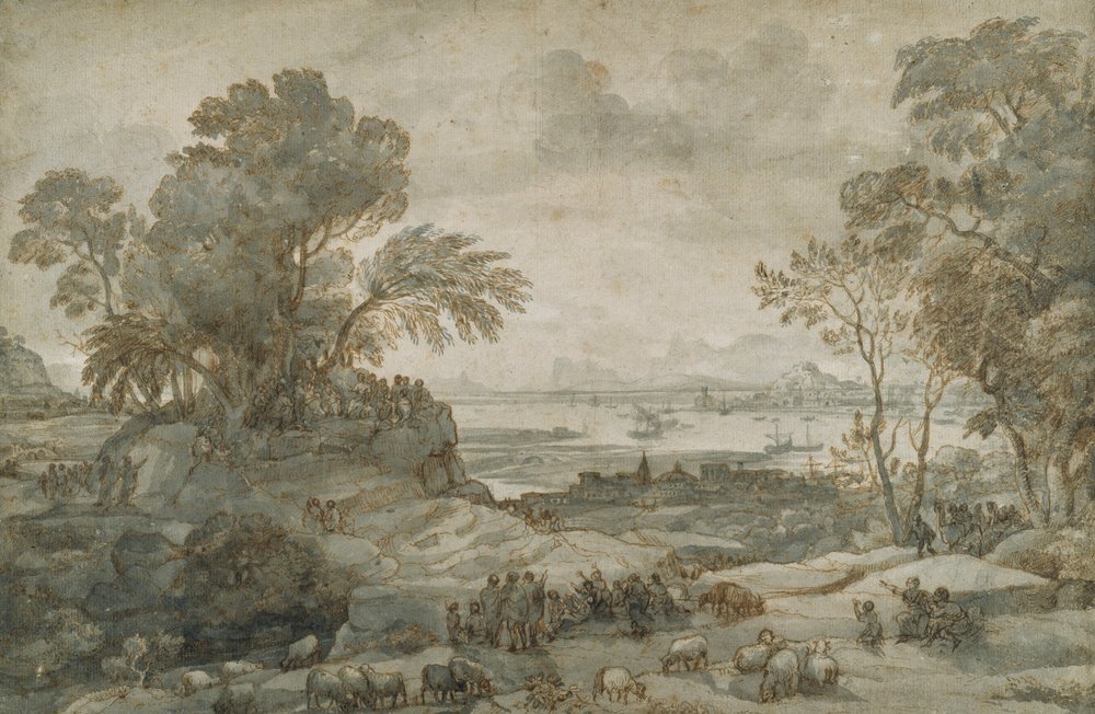 Landscape with Christ Preaching the Sermon on the Mount
