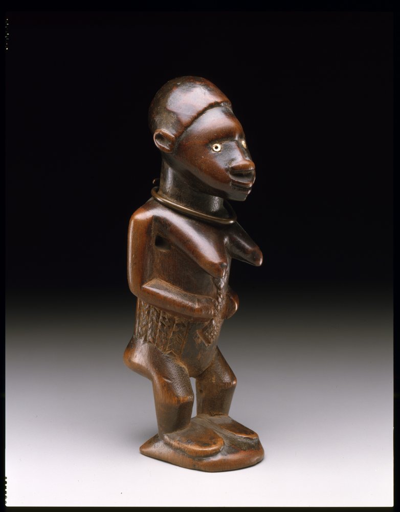 Standing female figure, Bembe people by Congolese Congolese