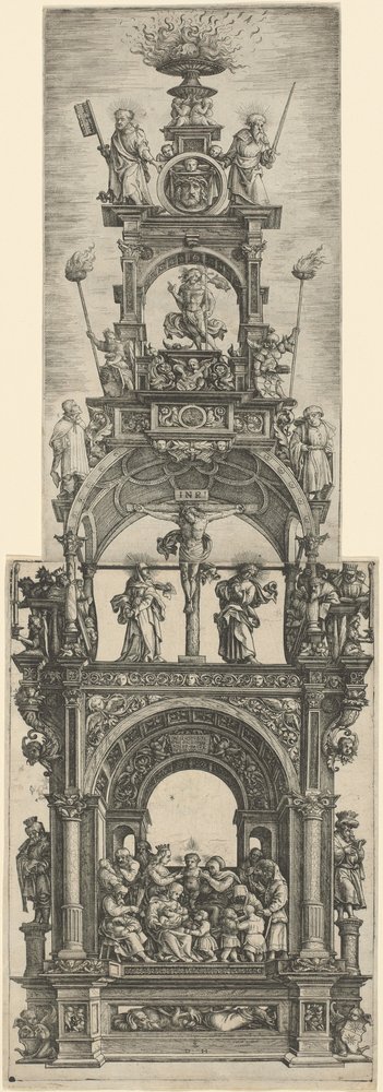 Triumphal Altar with Stages in the Life of Christ