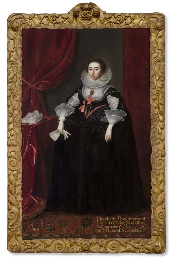 Portrait of Elizabeth Cavendish by Daniel Mytens
