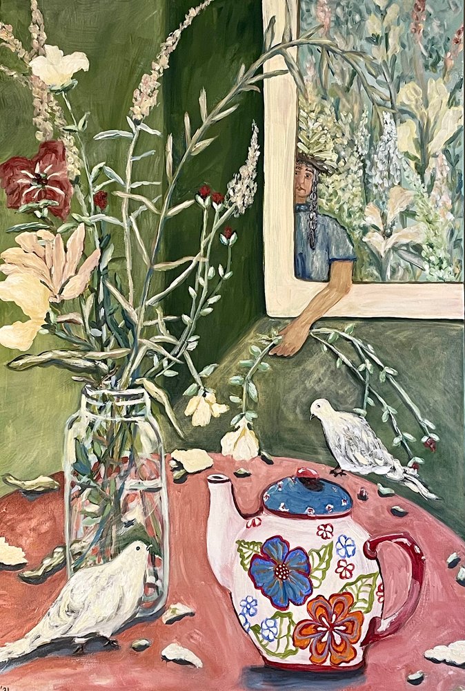 Wildflower Tea, 2024 by Deborah Eve Alastra