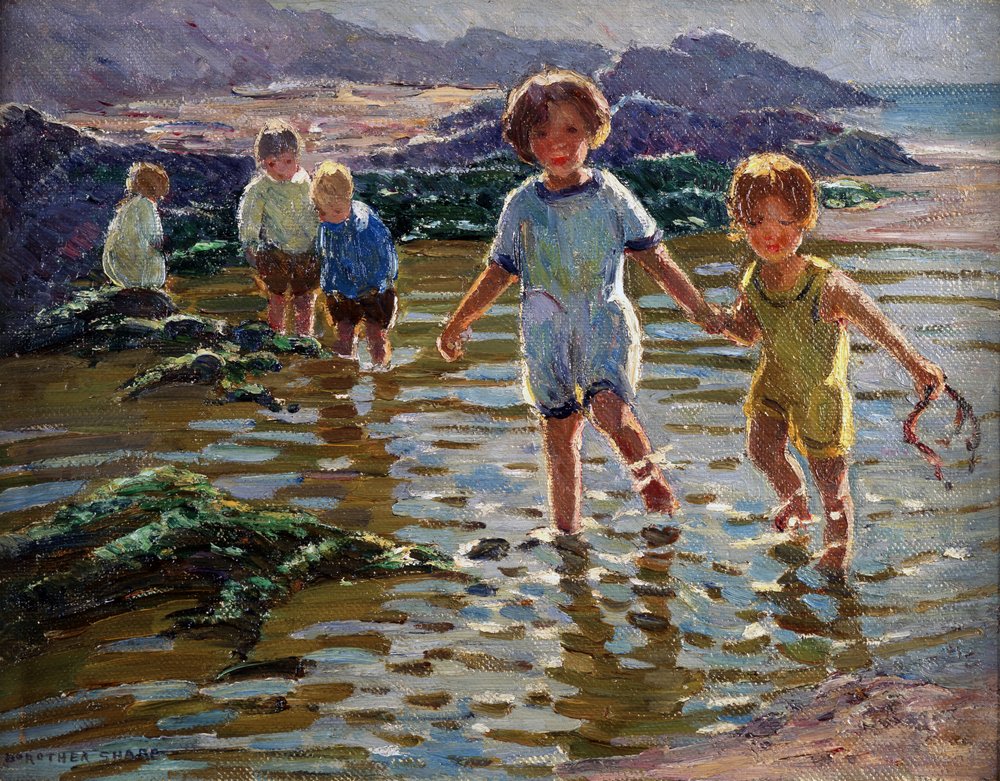 Children Playing by Dorothea Sharp: Buy fine art print
