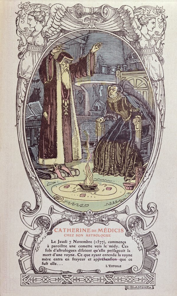 The Astrologer, Cosimo Ruggieri Predicting the Death of a Queen for ...