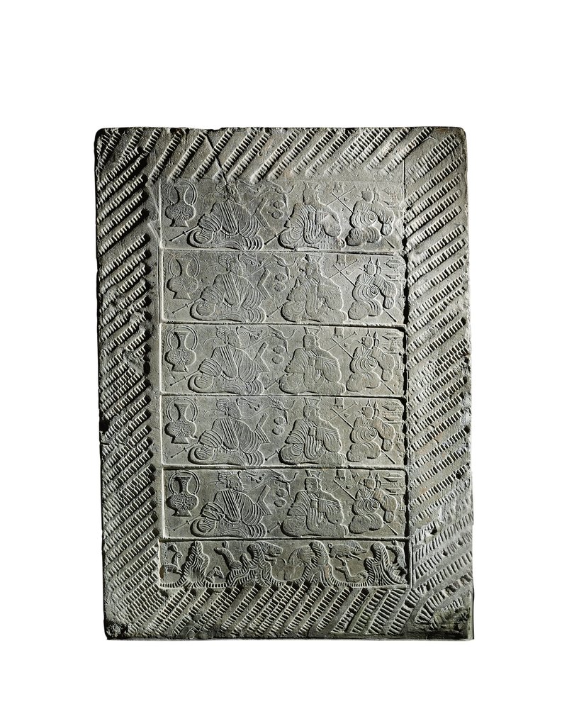 Small Molded Pottery Tile