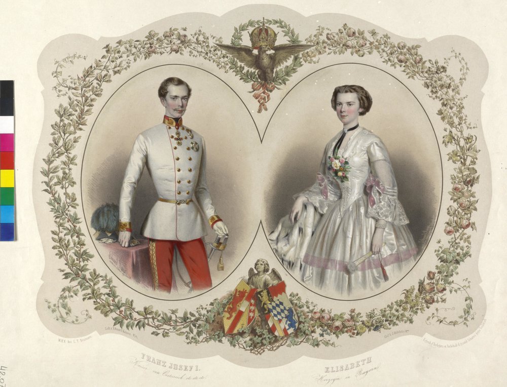 Emperor Franz Joseph I of Austria and Elisabeth, Duchess in Bavaria