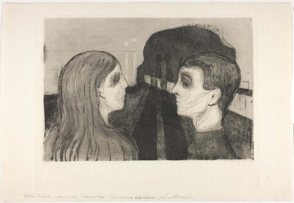 Attraction II by Edvard Munch: Buy fine art print