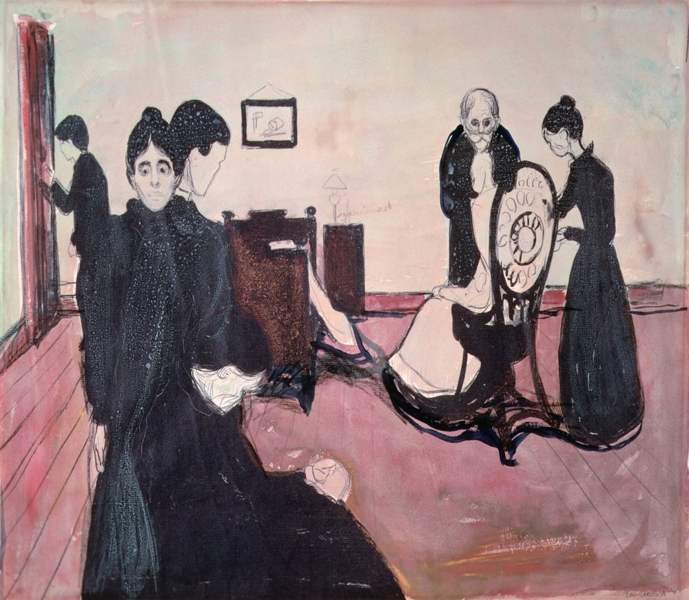 Death in the Sickroom by Edvard Munch: Buy fine art print