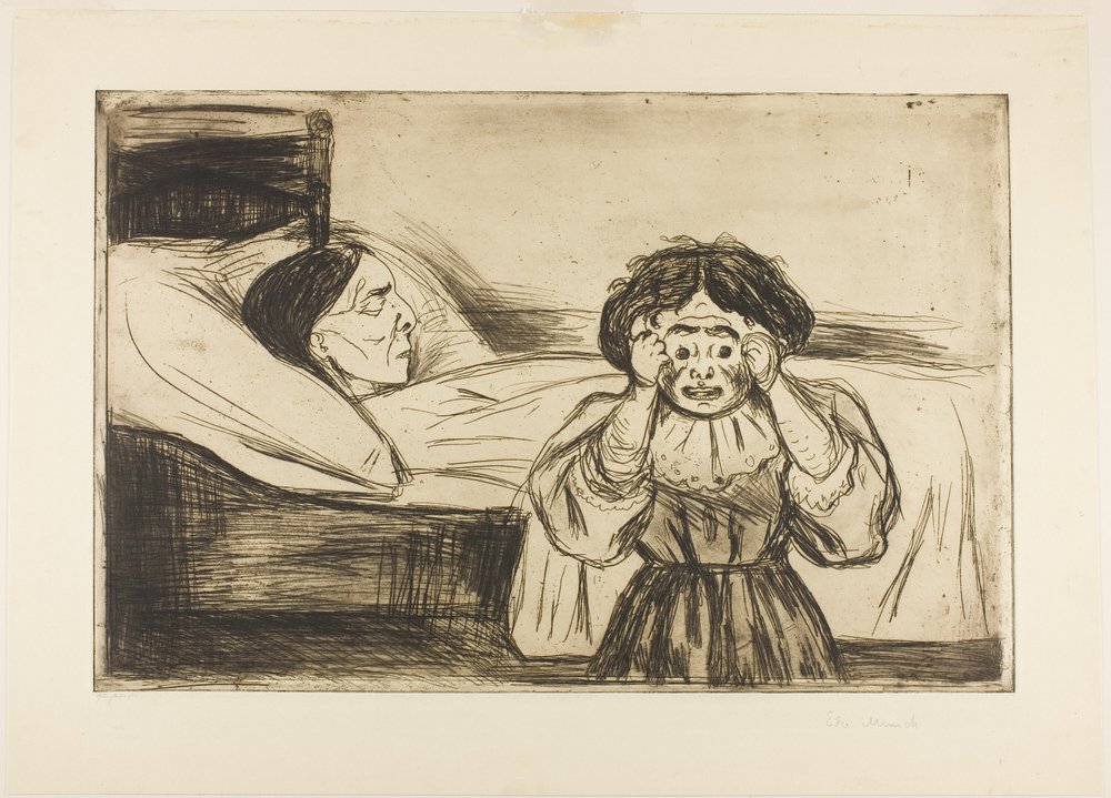 The Dead Mother and Her Child by Edvard Munch