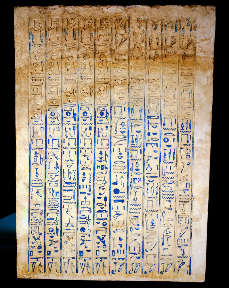 Inscriptions on the Posterior Side from New Kingdom