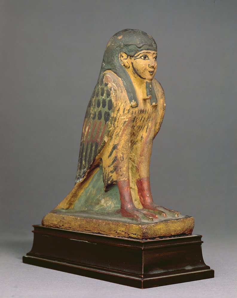 Human-headed Ba Bird by Egyptian Ptolemaic Period