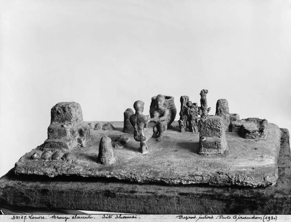 Model of the 'Sit Shamsi' ceremony, from Susa, c.1150 BC