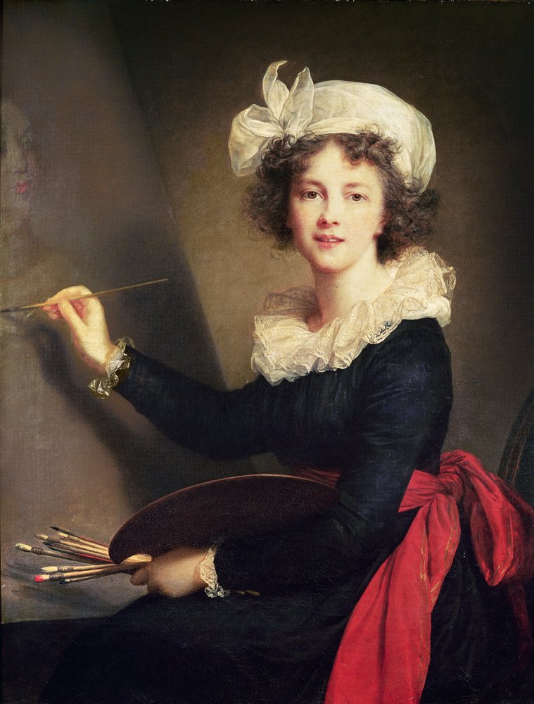 Self Portrait by Elisabeth Louise Vigee-Lebrun