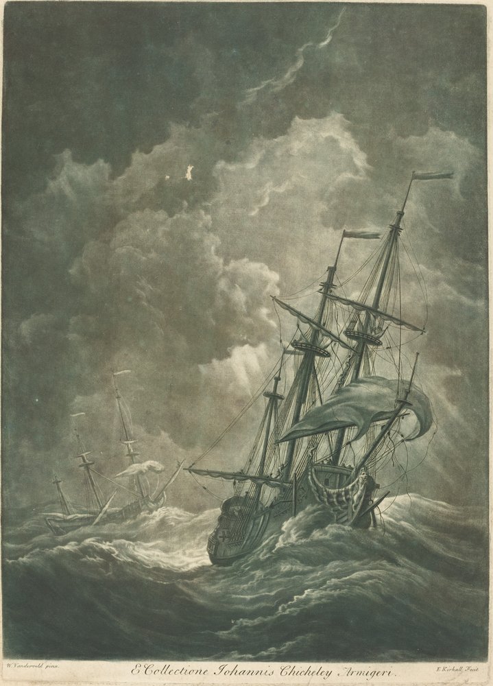 Shipping Scene from the Collection of John Chicheley, 1720s