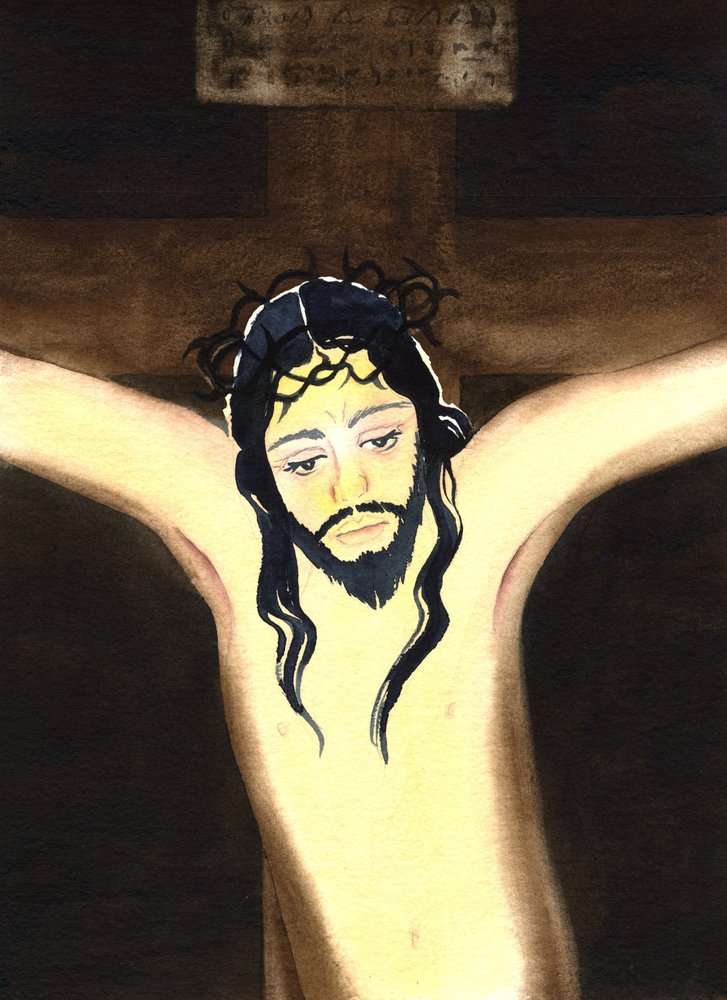 The Crucifixion by Elizabeth Wang: Buy fine art print