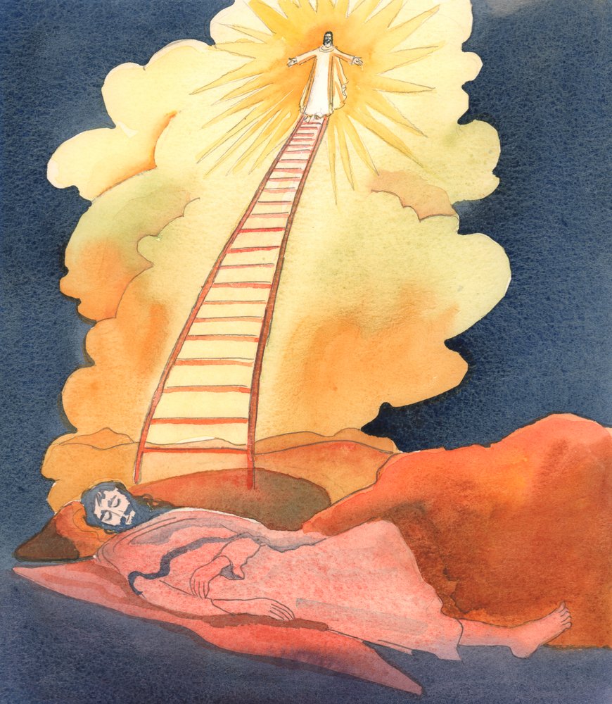 The image of Jacob's Ladder is helpful to explain the importance of ...