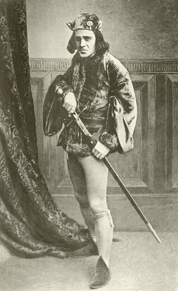 Mr Richard Mansfield as Richard III by English Photographer
