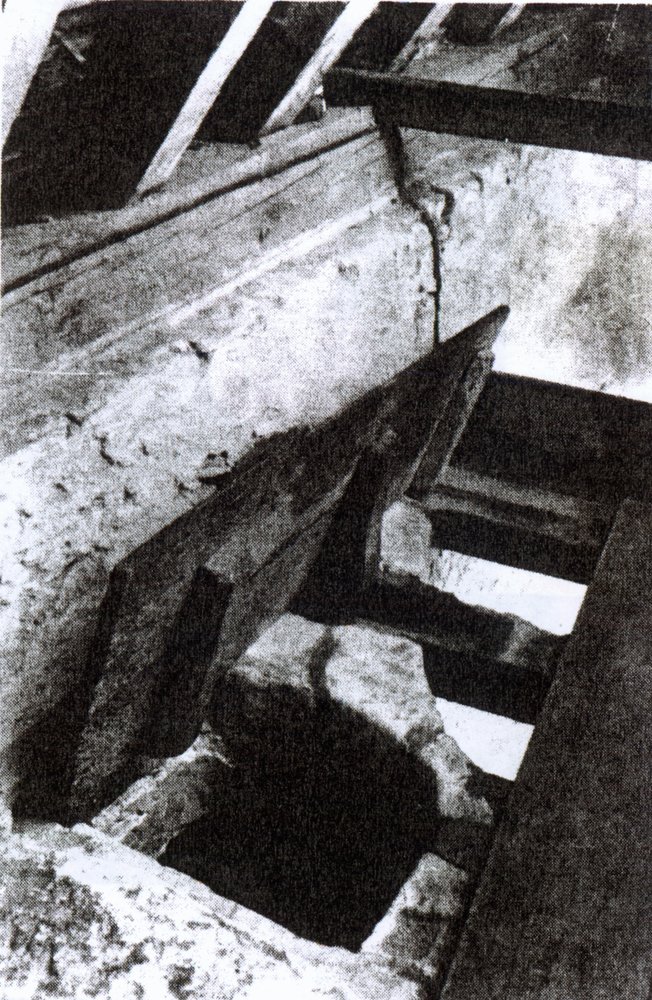 The Priests Hiding Hole in a Staircase at Sawston Hall Designed and ...