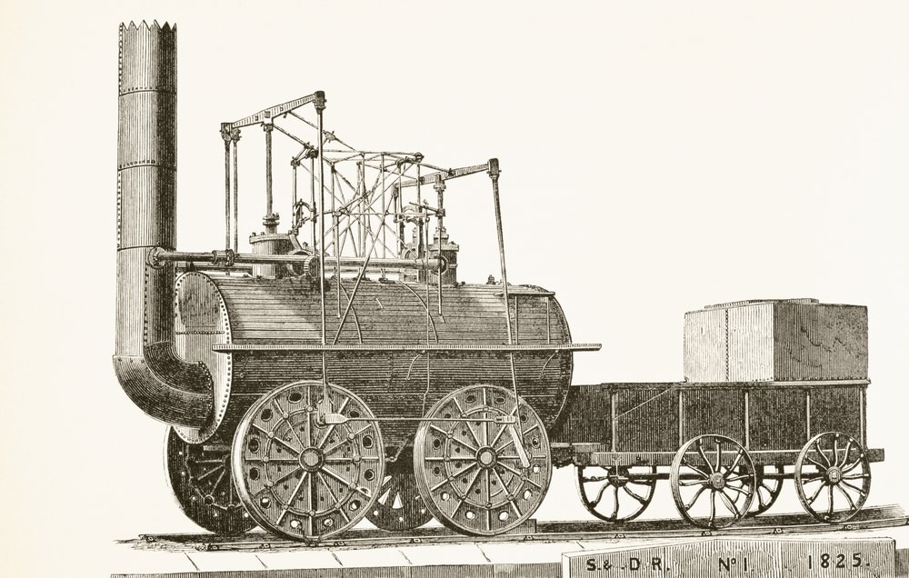 George Stephenson Steam Locomotive