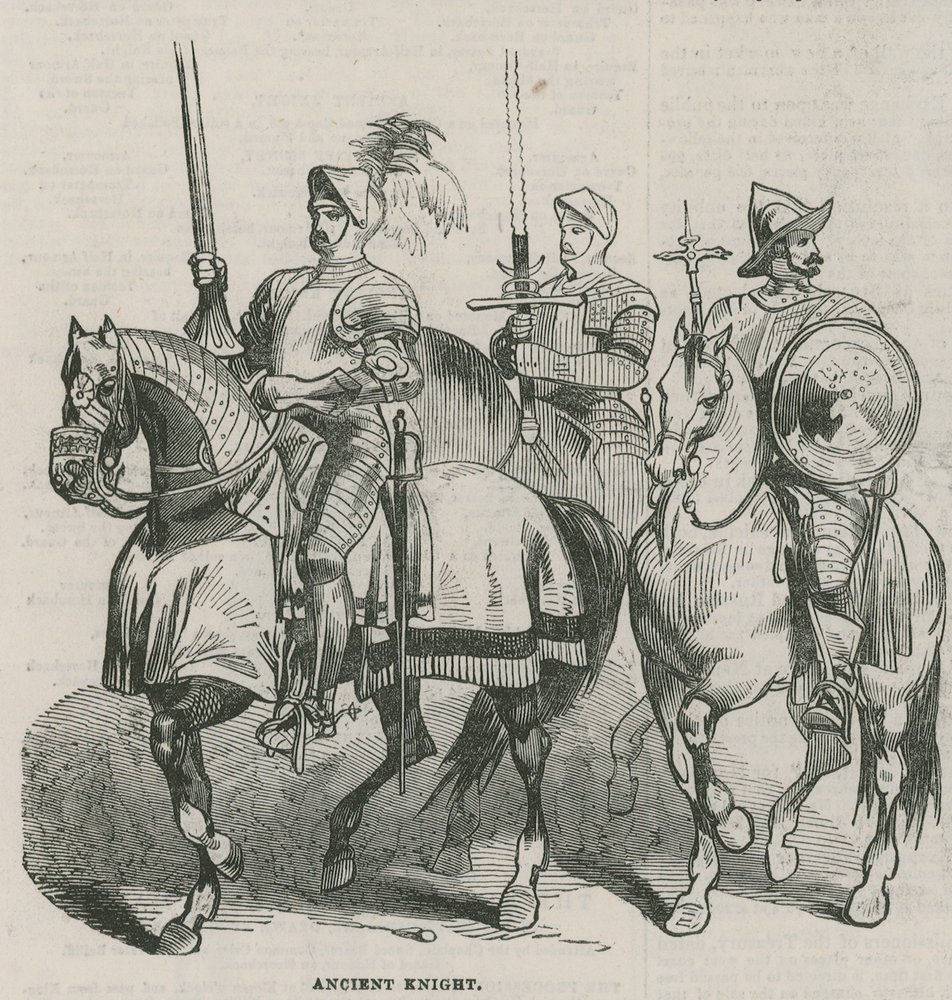 Lord Mayor's Show - Ancient Knight by English School