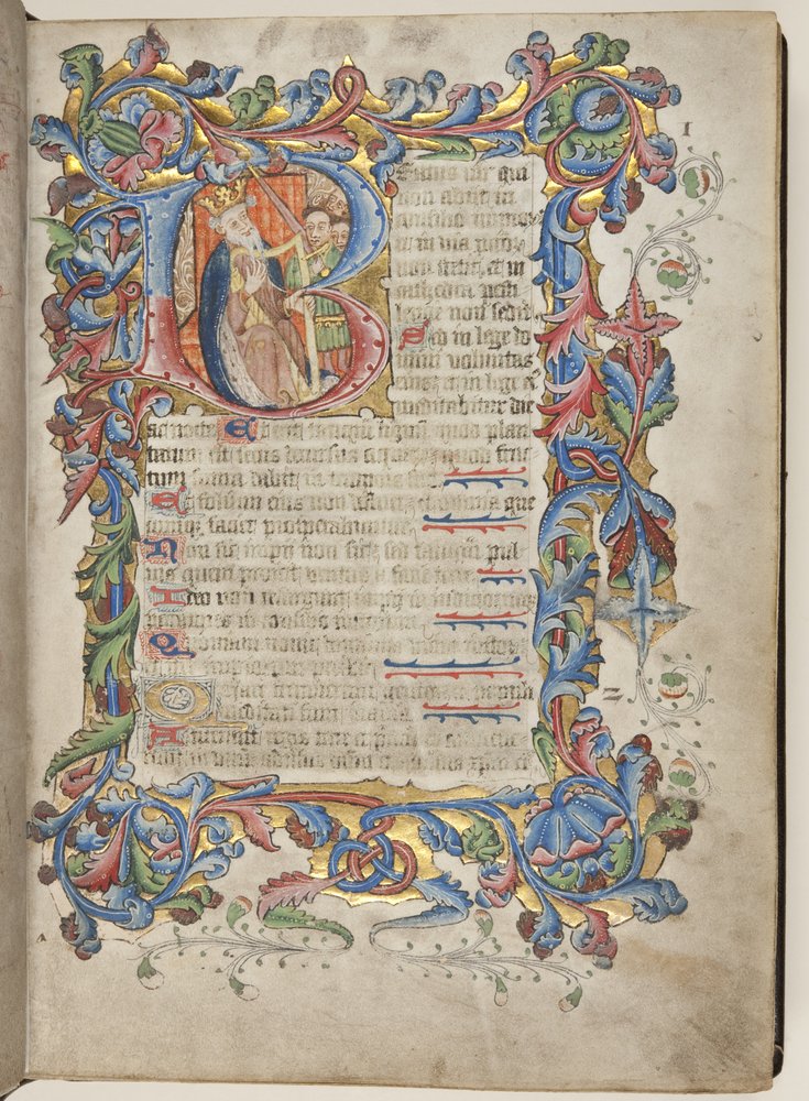 Psalter with Sarum Use Calendar, c.1425-75 by English School