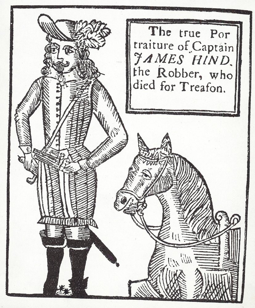 Medieval Highwayman Drawing