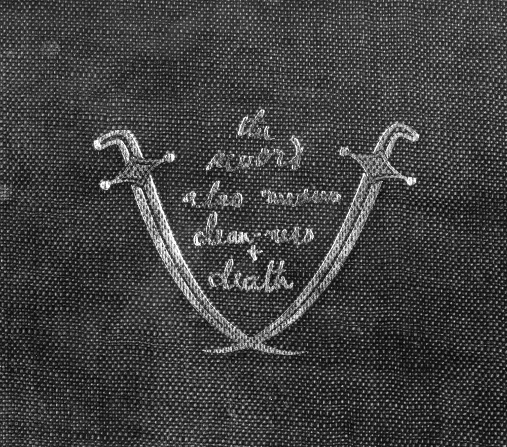 The Sword also Means Cleanness and Death, front cover of The Seven ...