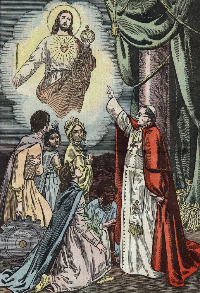 Pope Pius IX Instituting Celebration of Social Reign of Jesus Christ ...